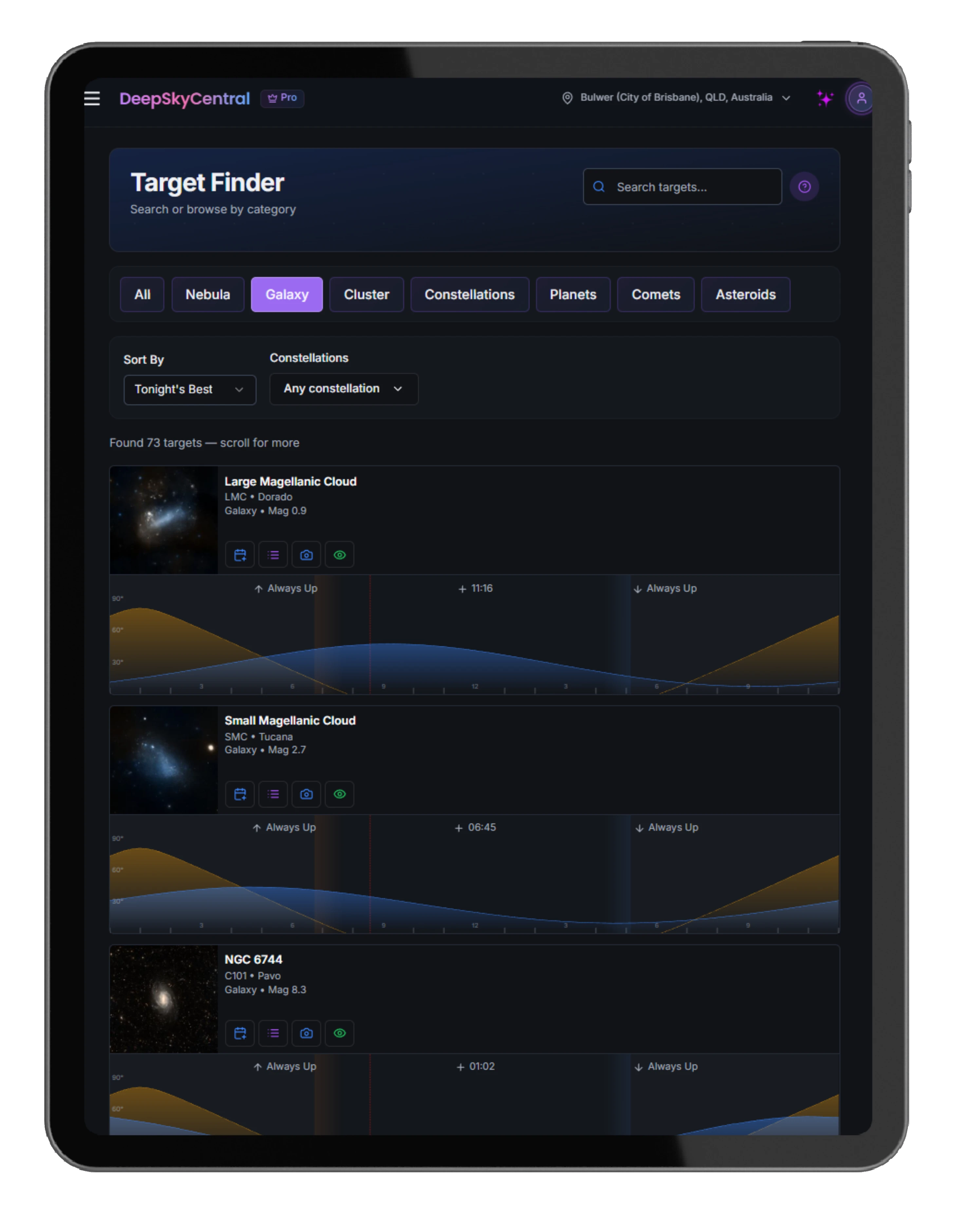 DeepSkyCentral - AI-Driven Astronomy App | Built by Astronomers